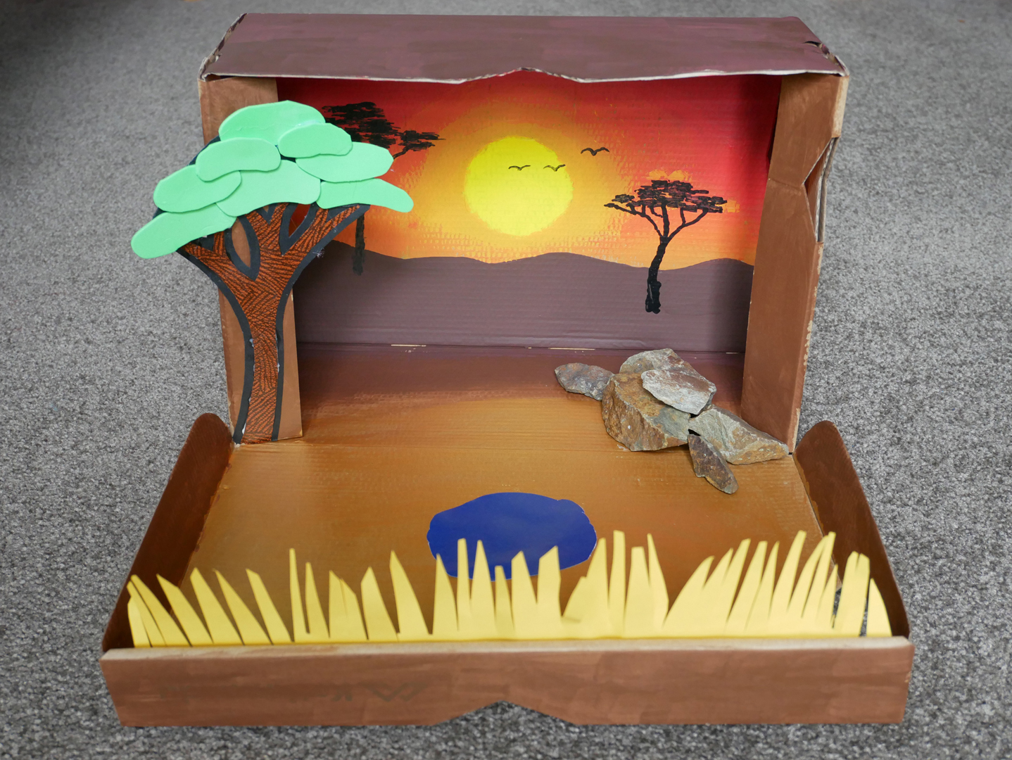 TOCK Crafts - Habitat Diorama - TOCK.earth